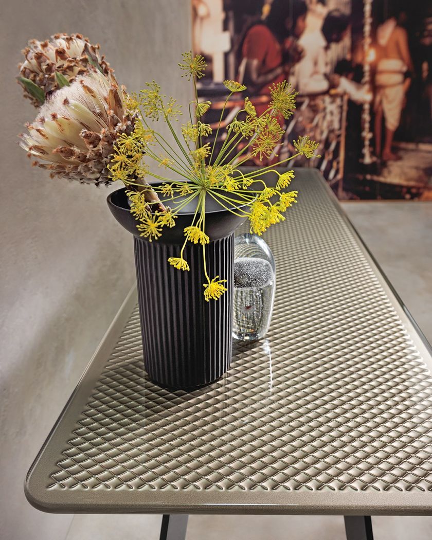 LUNAR Console table By Fiam Italia | design Matteo Nunziati