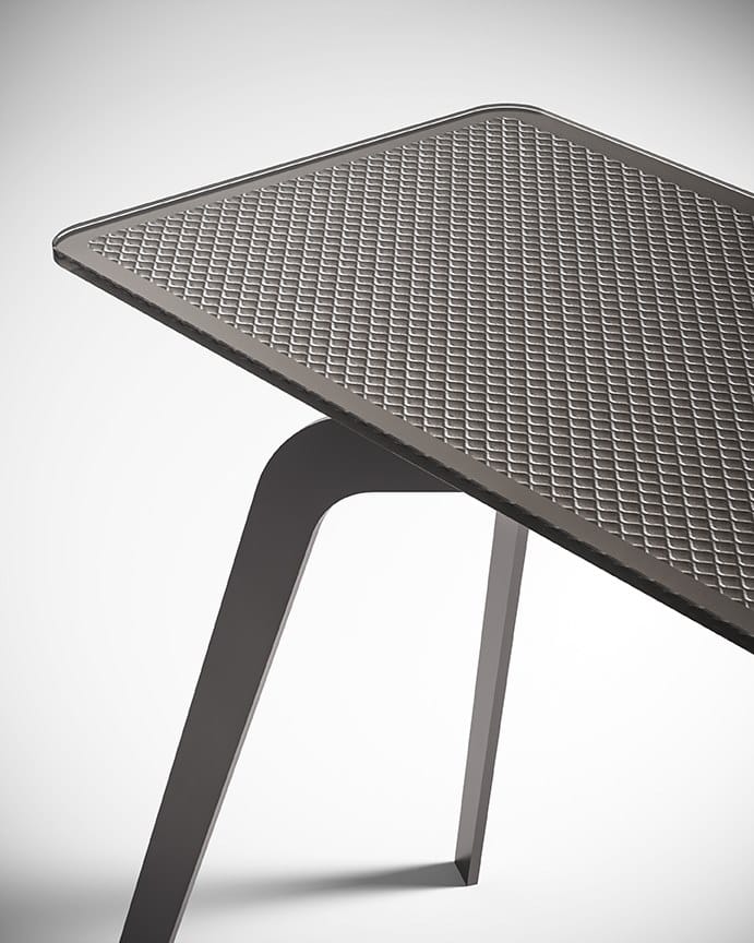 LUNAR Console table By Fiam Italia | design Matteo Nunziati