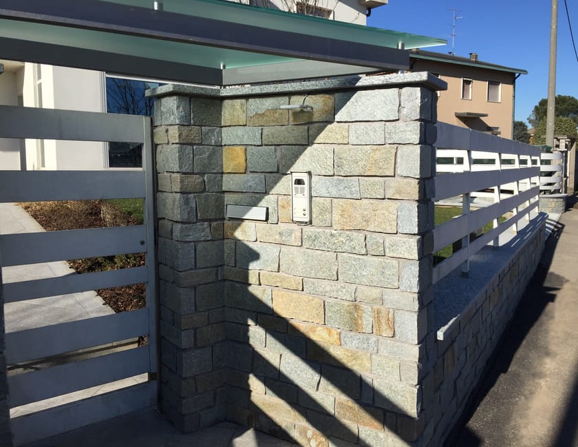 LUSERNA RUSTICA | Natural stone wall tiles Outdoor natural stone wall ...