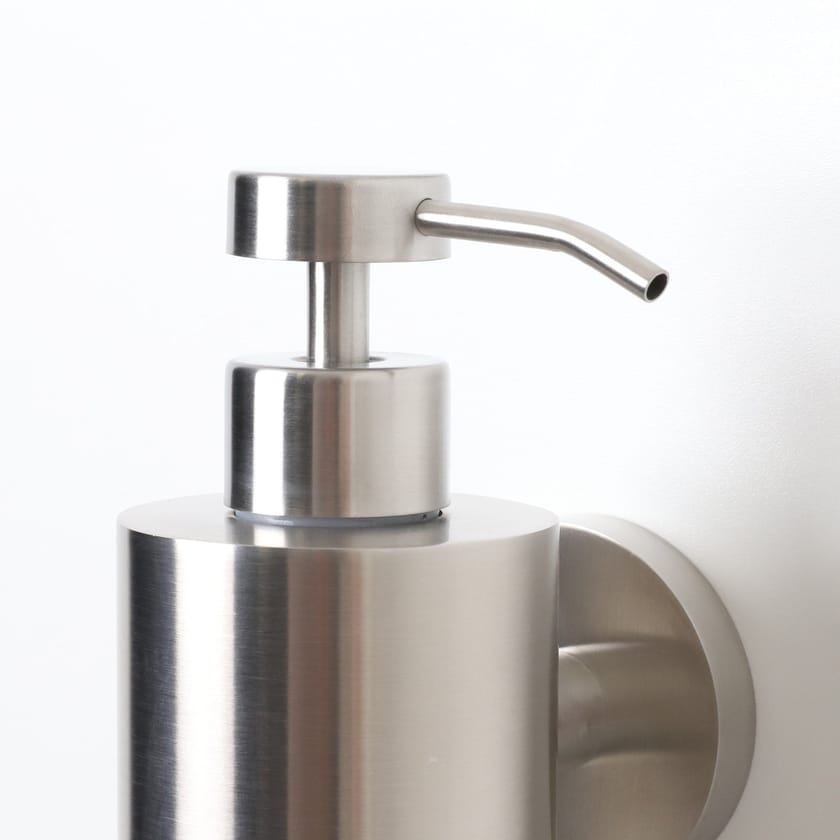 LUXE Dispenser sapone da parete in acciaio inox By LUSSO
