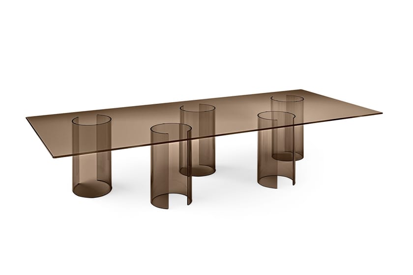 LUXOR Meeting table By Fiam Italia | design Rodolfo Dordoni
