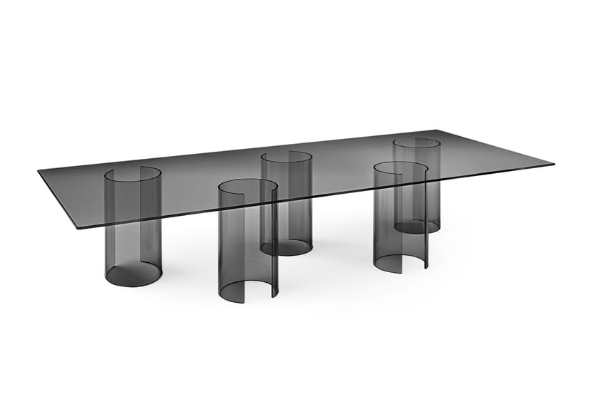LUXOR Meeting table By Fiam Italia | design Rodolfo Dordoni