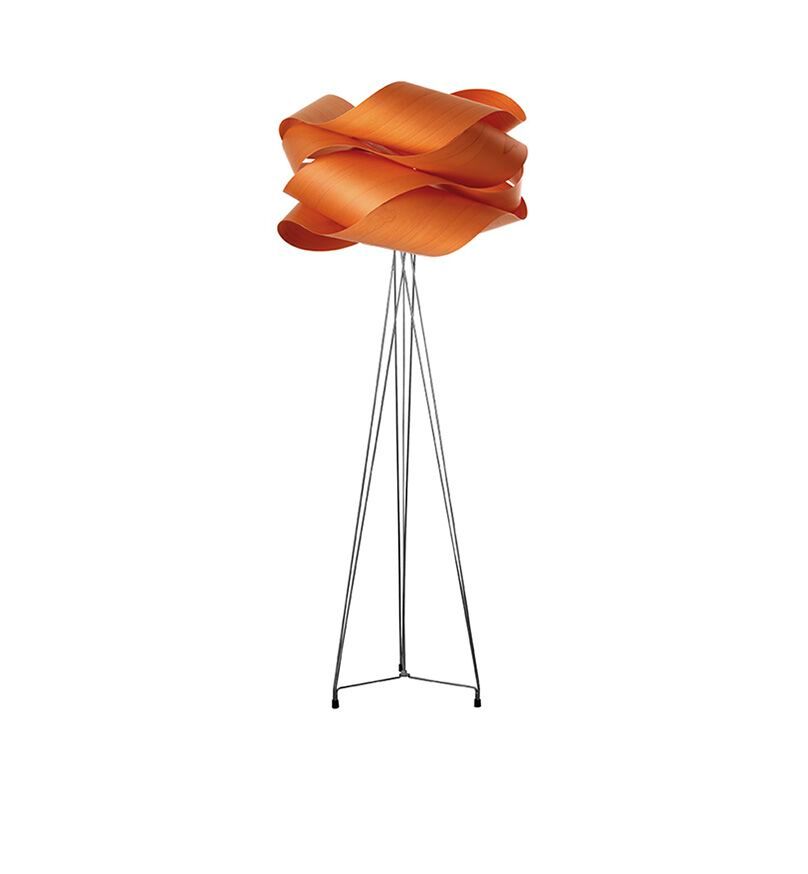 LINK Handmade wood veneer and metal floor lamp By LZF | design Ray Power