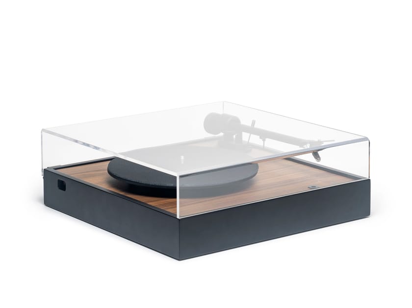 SQUARE WALNUT Record player By La Boite concept