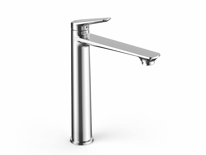 MAGGIORE Mezclador de lavabo alto monomando de sobre encimera By Lablù