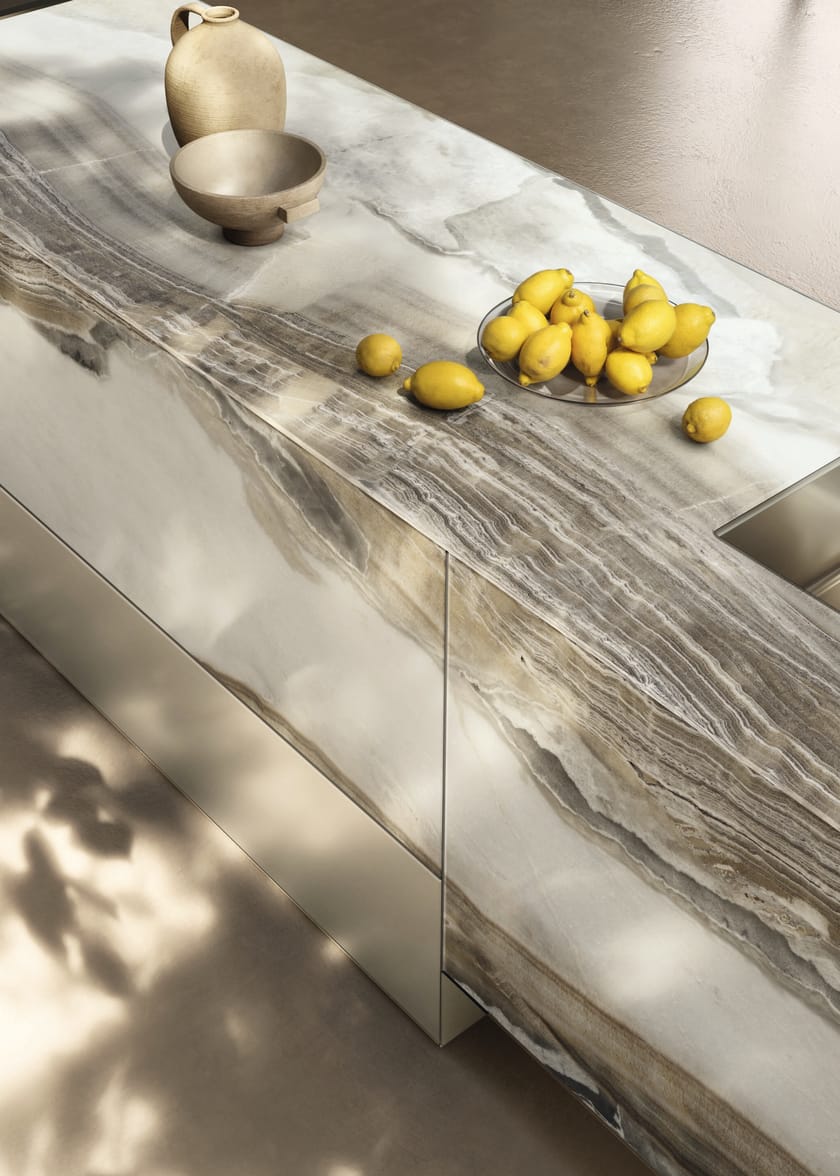 36e8 KITCHEN 2815 Fitted kitchen with island By Lago | design Daniele Lago