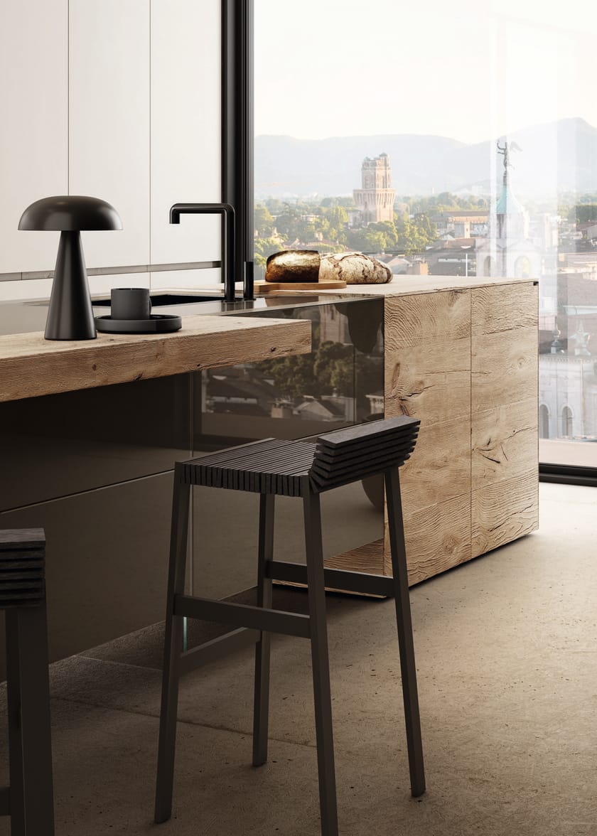 36e8 KITCHEN 2816 Fitted kitchen with island By Lago | design Daniele Lago