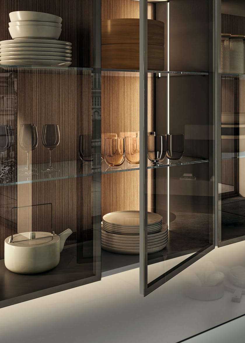 36e8 KITCHEN 2813 Fitted kitchen with island By Lago | design Daniele Lago