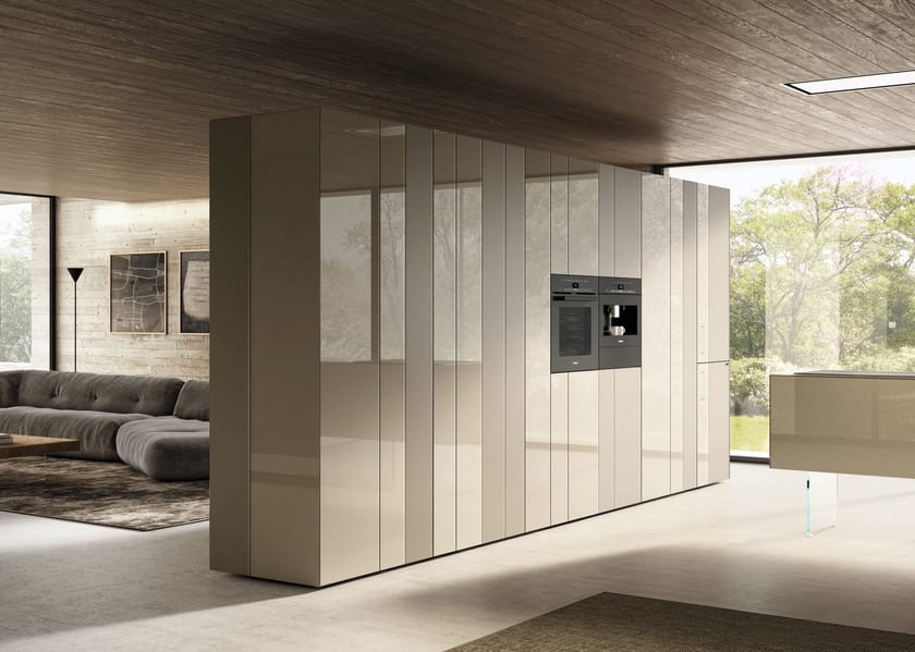 36e8 KITCHEN 2814 Fitted kitchen with island By Lago | design Daniele Lago