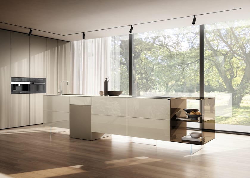 36e8 KITCHEN 2817 Fitted kitchen with island By Lago | design Daniele Lago