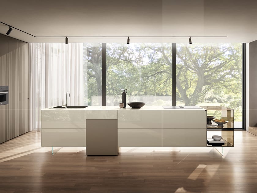 36e8 KITCHEN 2817 Fitted kitchen with island By Lago | design Daniele Lago