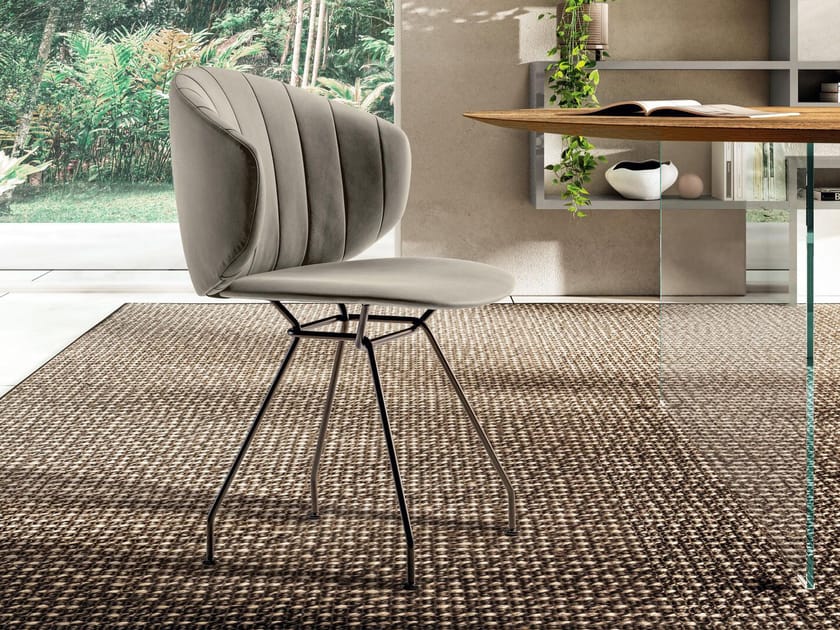 RUFFLE Leather chair By Lago