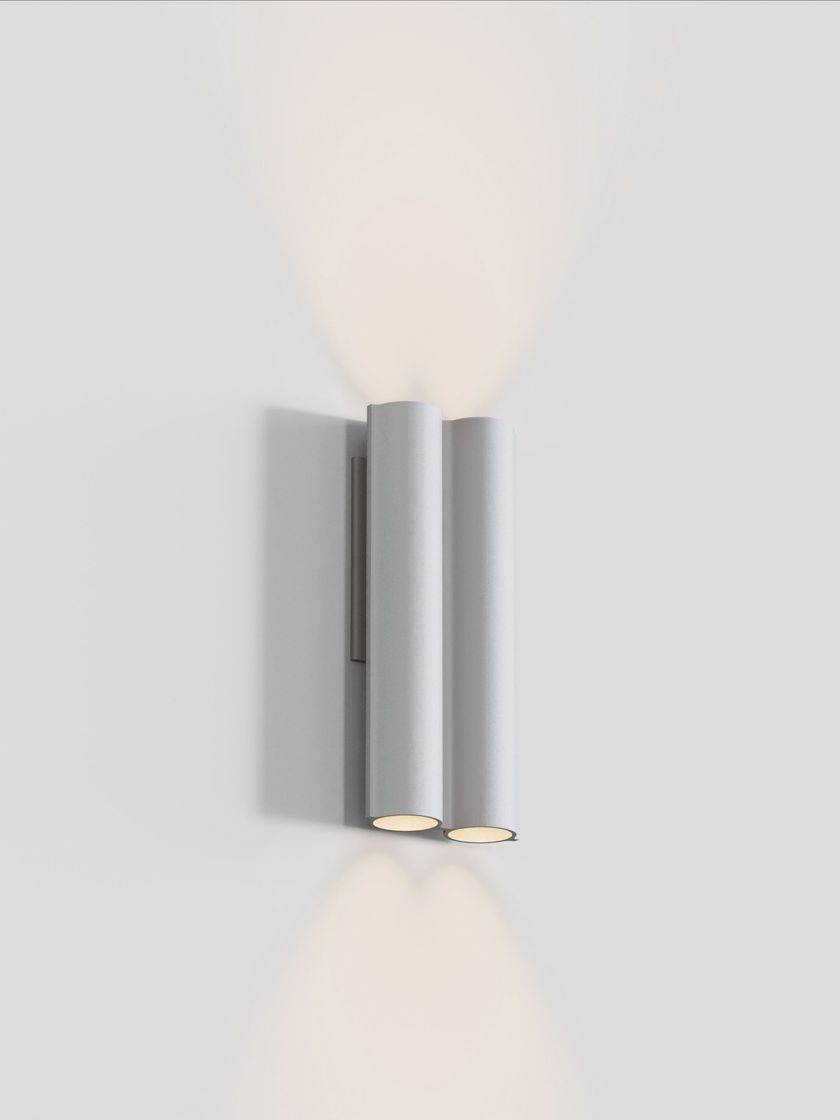SILO 2WA LED powder coated aluminium wall light with dimmer By Lambert ...