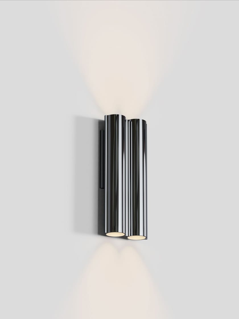 SILO 2WA LED powder coated aluminium wall light with dimmer By Lambert ...