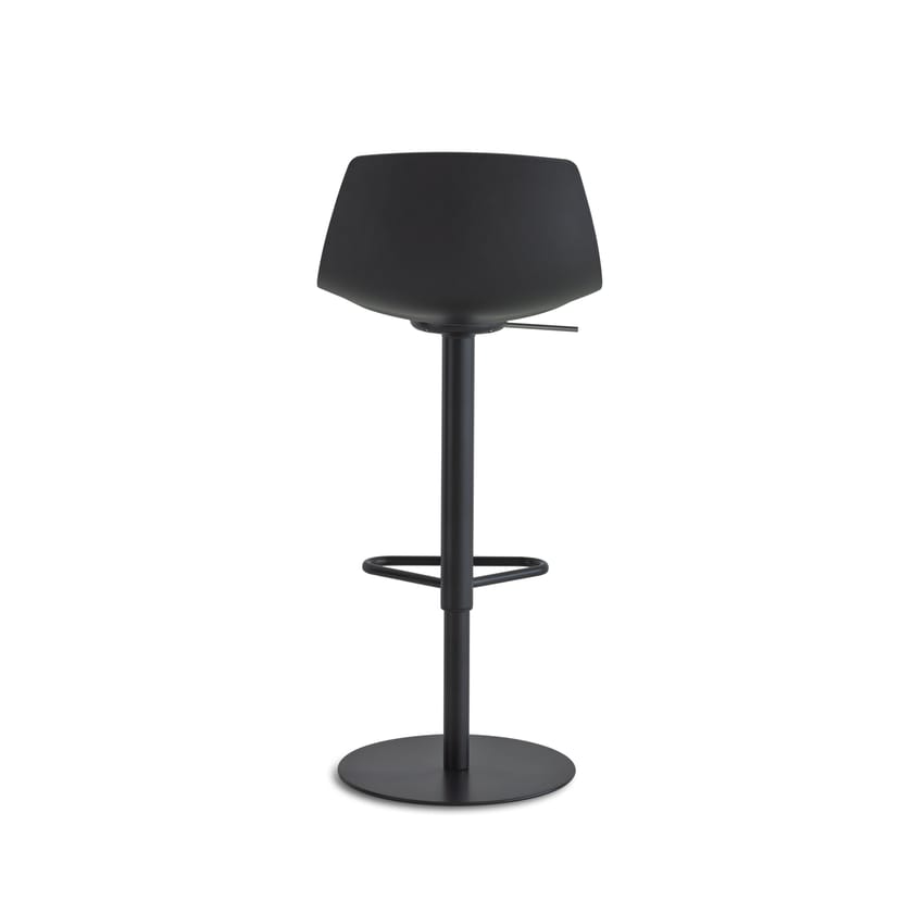 MIUNN Swivel high stool with back By Lapalma | design Karri Monni
