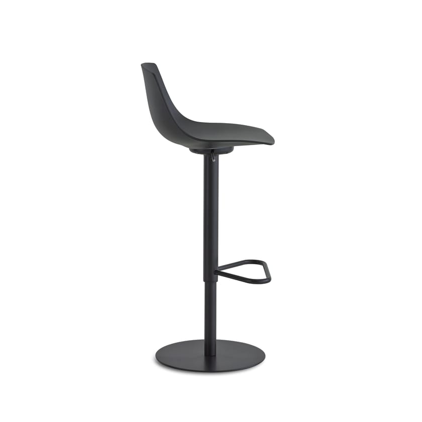MIUNN Swivel high stool with back By Lapalma | design Karri Monni