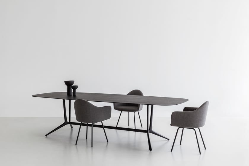 TRAIL Rectangular table By Lapalma | design Giuseppe Bavuso