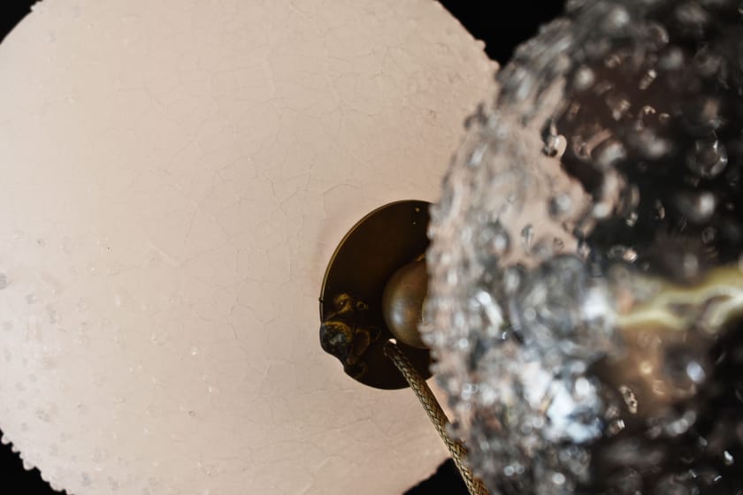 COCO-DE-MER LED pendant lamp By Larose Guyon