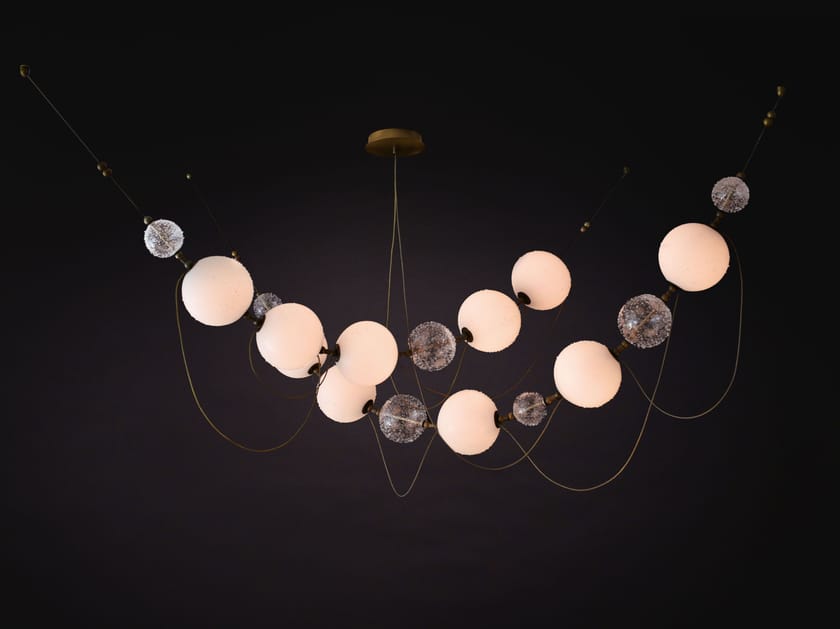 COCO-DE-MER LED pendant lamp By Larose Guyon