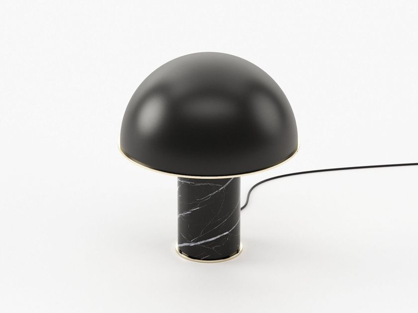 FRANKLIN Marble and metal table lamp By Laskasas