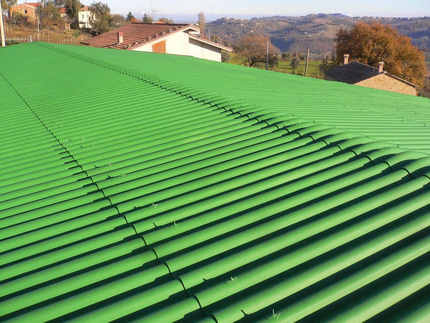 Lastre ondulate GEA Coperture in fibrocemento ecologico By FIBROTUBI