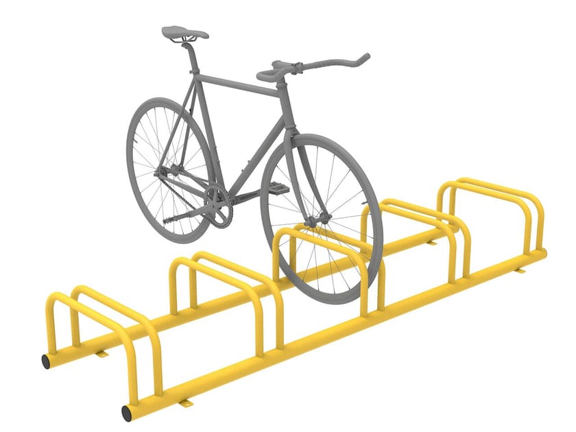 FAST Galvanized steel bicycle rack By Lazzari
