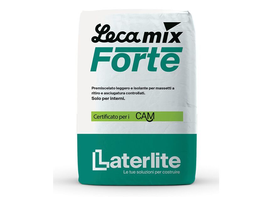 LECA®MIX FORTE Pre-mixed screed By Laterlite