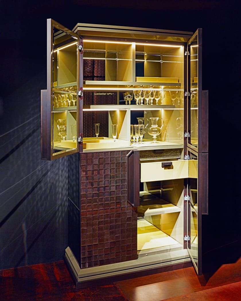 LEDOUX Armadio in legno By Sicis | design Massimiliano Raggi