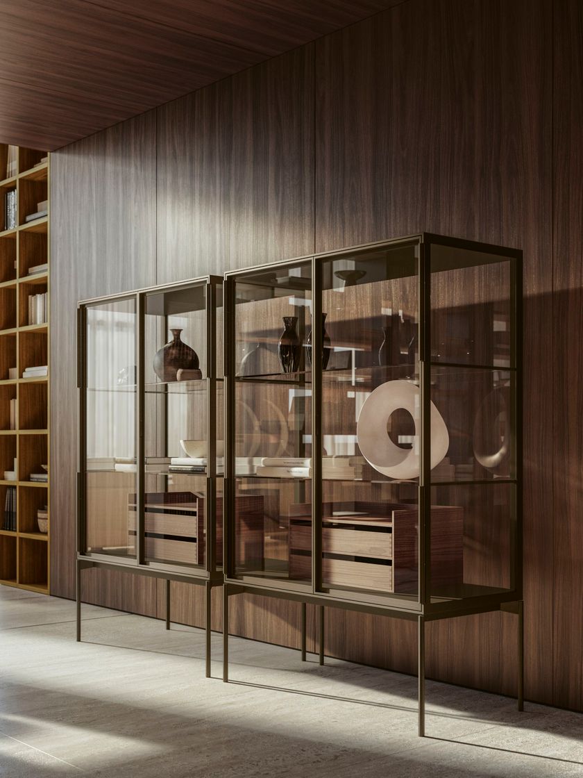 GALERIST Display cabinet By Lema | design Christophe Pillet
