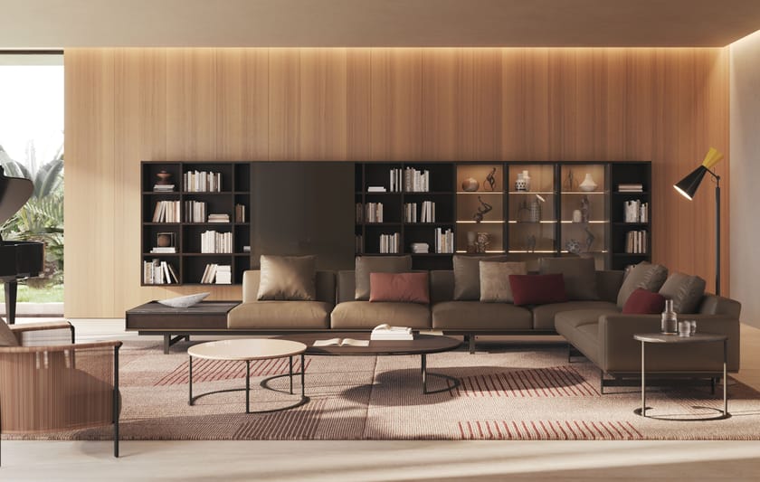 YARD Divano in tessuto By Lema | design Francesco Rota