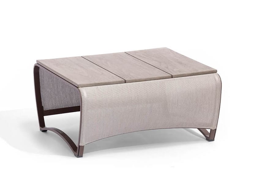 Sled Base Fabric Coffee Tables | Archiproducts