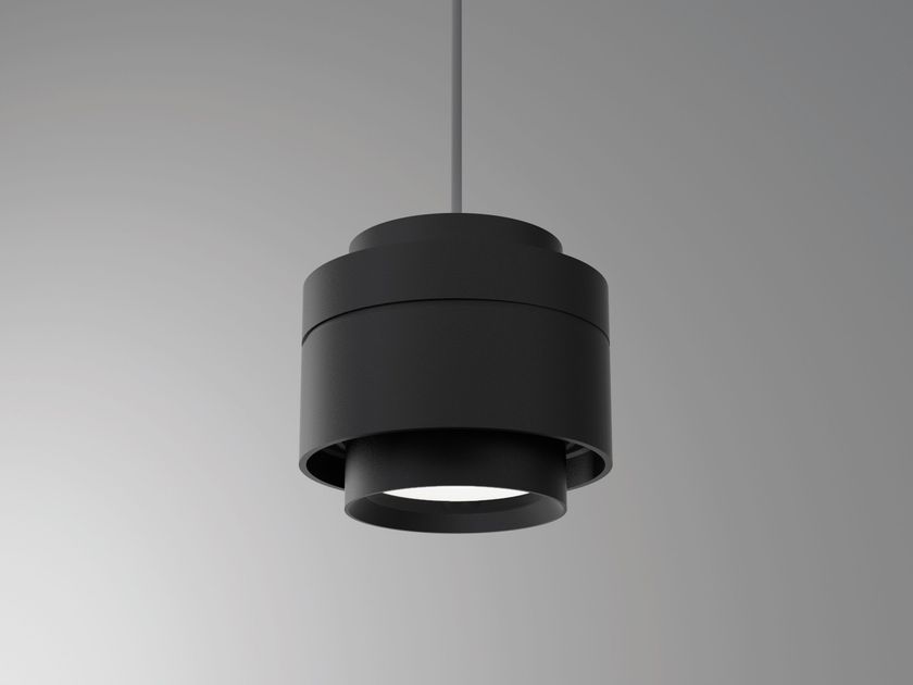 SURFACE ZOOM LED aluminium pendant lamp By Letroh | design Marco Spada ...