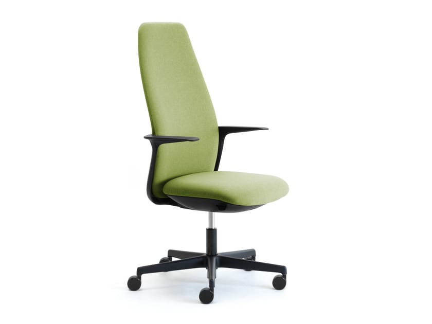 AURA High-back swivel fabric executive chair By Leyform