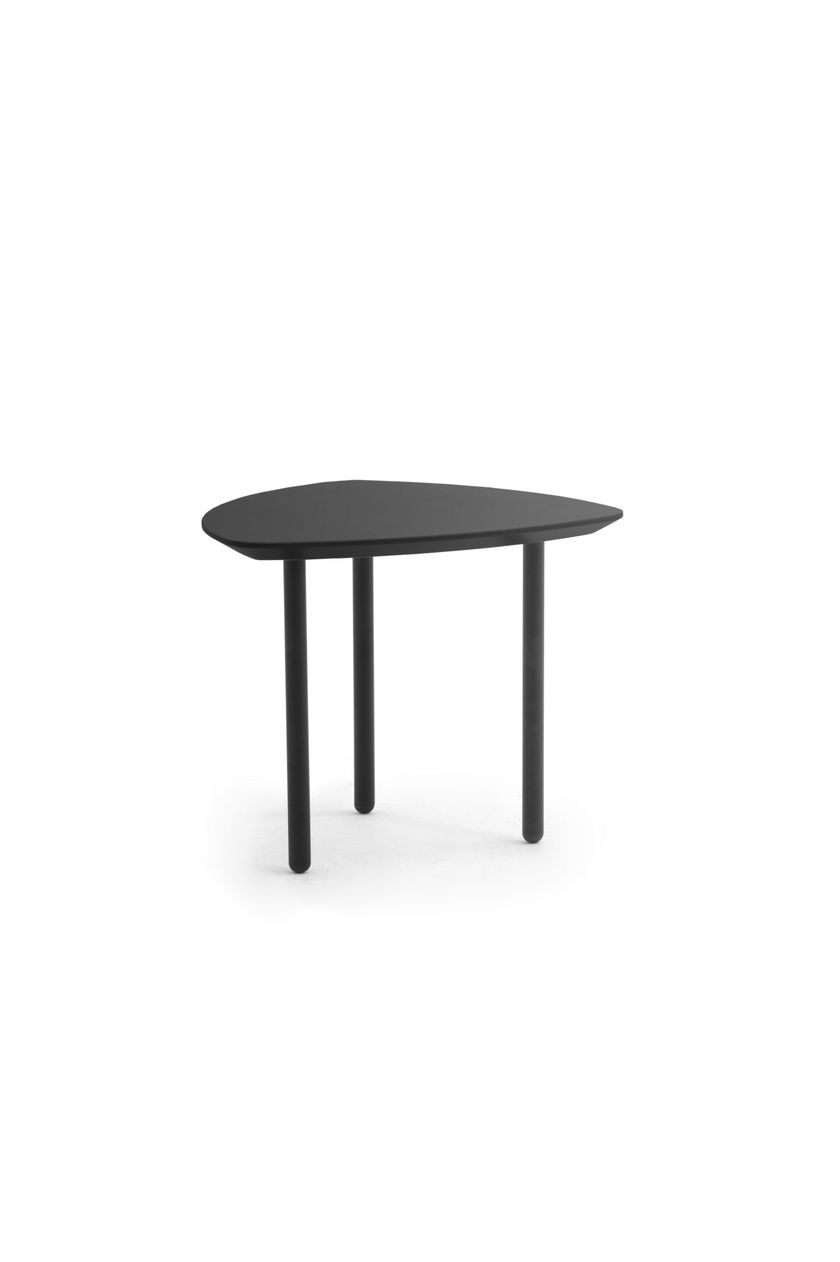 EOS Lacquered triangular steel and MDF high side table By Leyform ...
