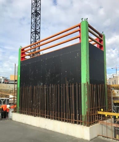 LIFT SHAFT Formwork and formwork system for concrete By Faresin Formwork