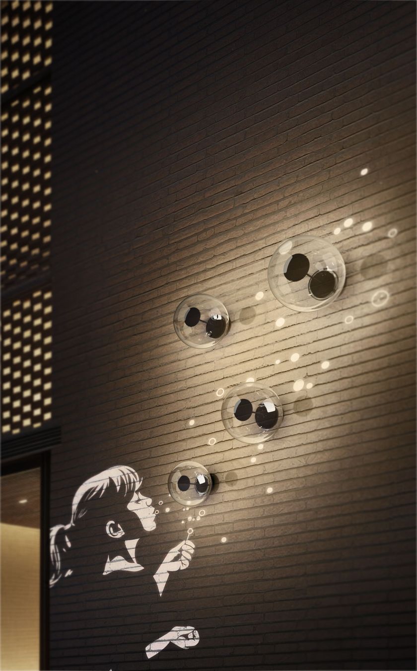 ROLLING SKY Floor lamp By Linea Light Group