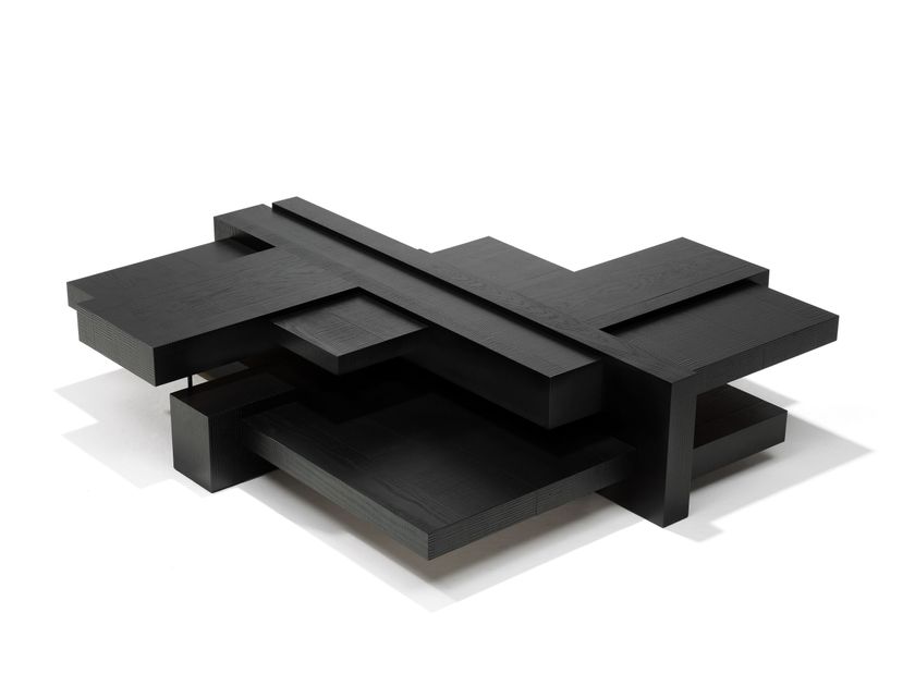 MANHATTAN Wooden central coffee table By Linteloo | design Studio ...