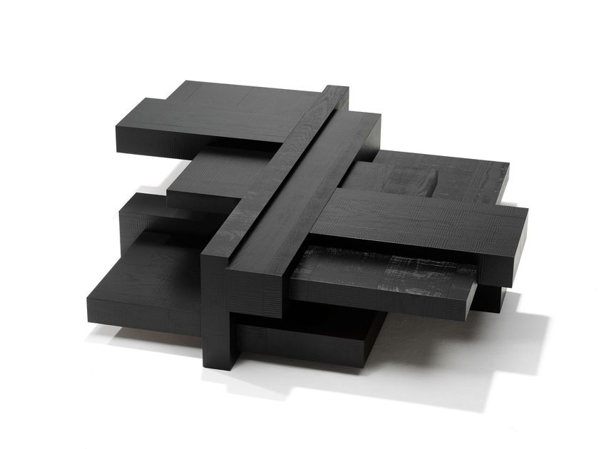 MANHATTAN Wooden central coffee table By Linteloo | design Studio ...