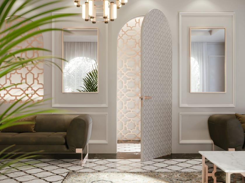 ARCHED HINGED DOOR Door By Linvisibile