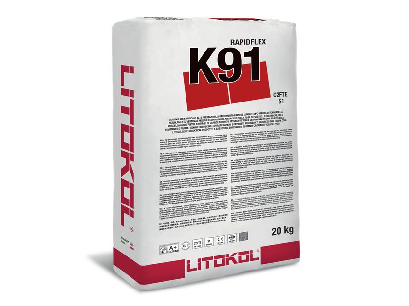 RAPIDFLEX K91 Adesivo cementizio per pavimento By Litokol