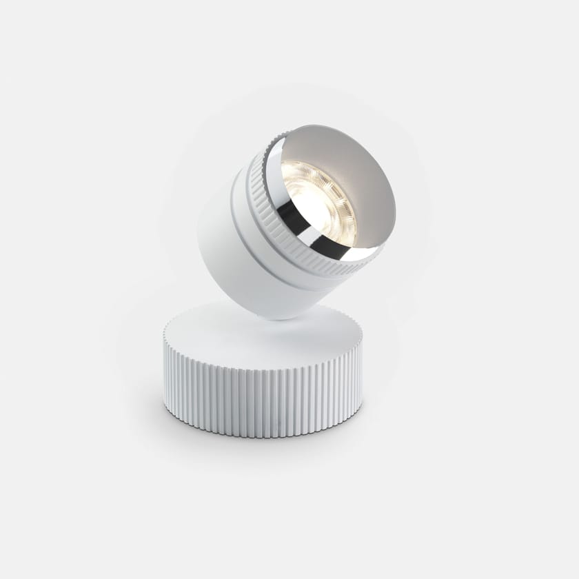 IRIDE Adjustable LED die cast aluminium spotlight By Lucifero's