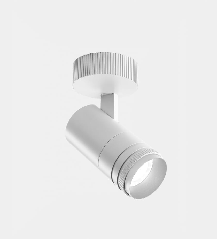 IRIDE Adjustable LED die cast aluminium spotlight By Lucifero's