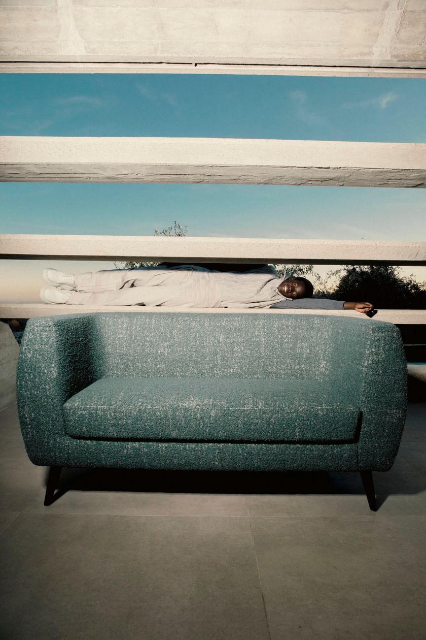 SEA SHELL 2 seater fabric sofa By Luxy