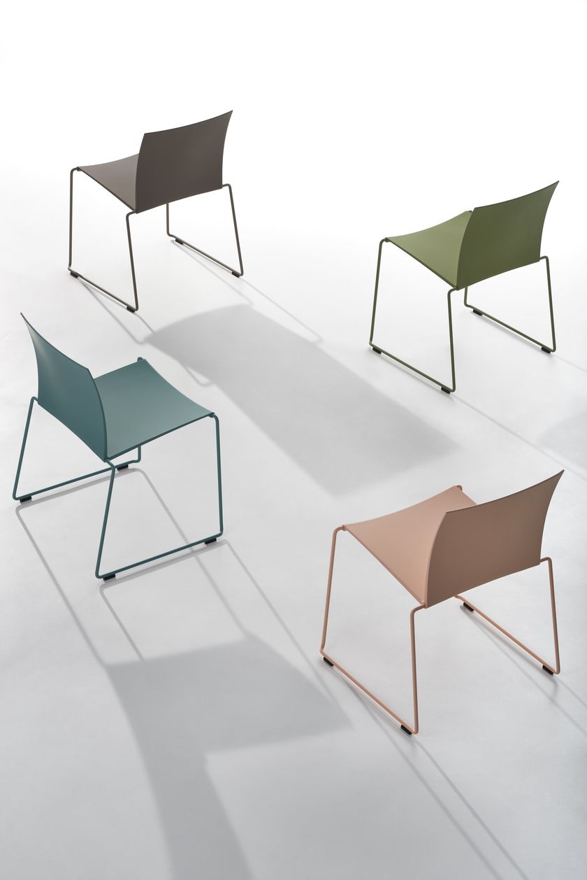 M1 chair By MDF Italia design Piergiorgio Cazzaniga