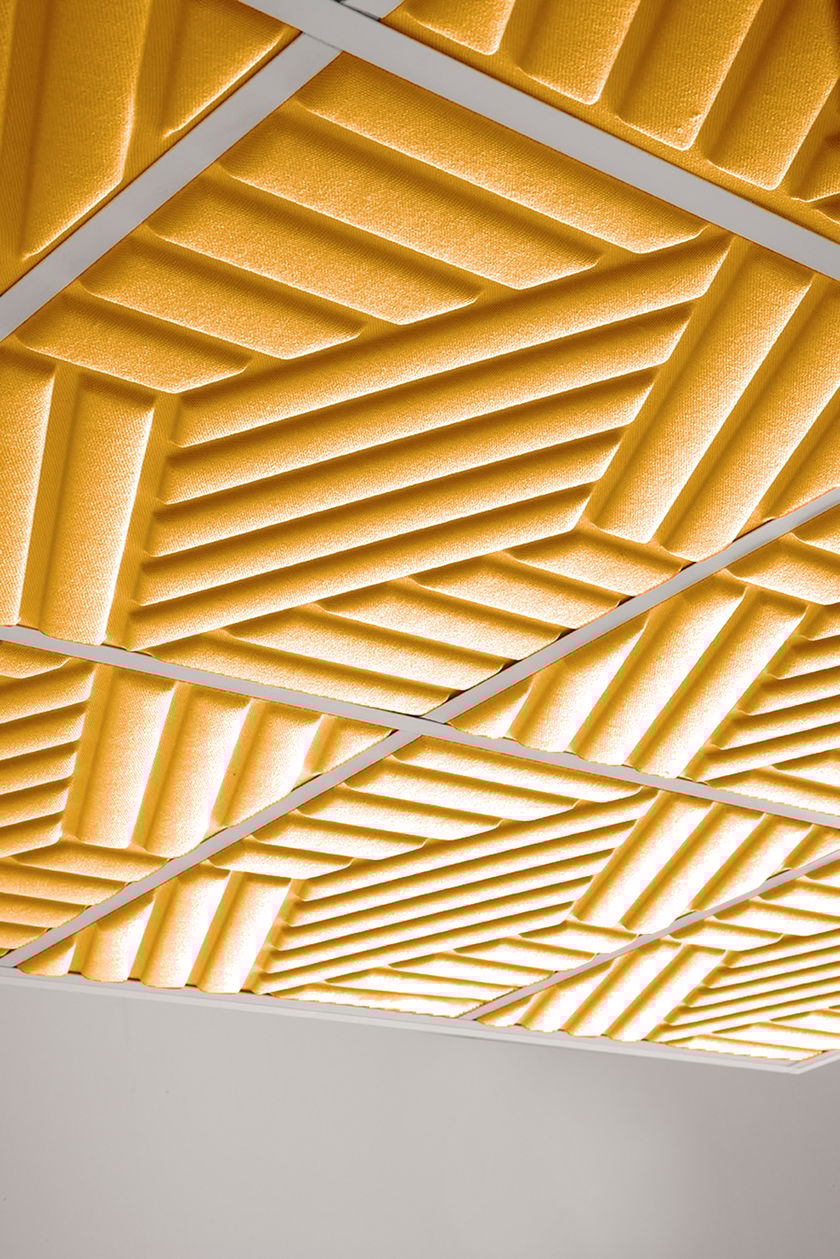 Pannelli per controsoffitto acustico MADISON - GABER - Edilportale