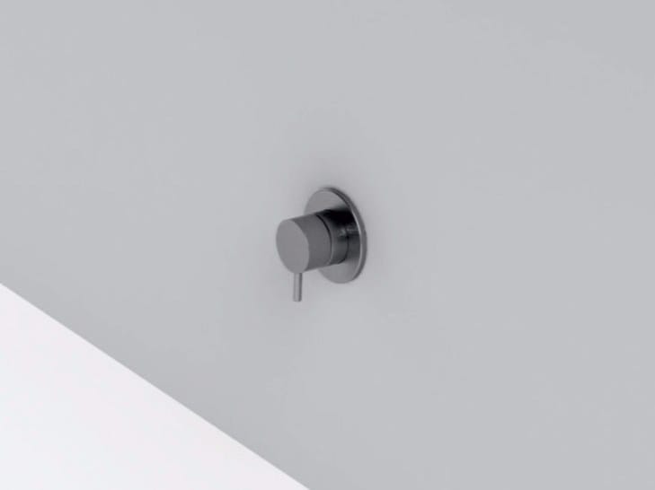 MAE Misturador para duche de manípulo único de aço inox By Rexa