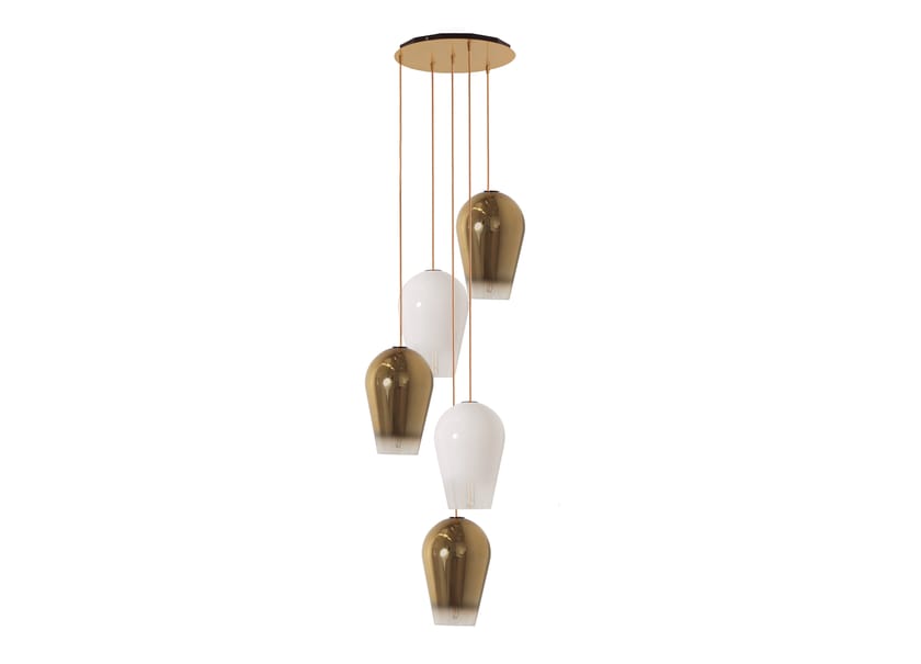 MAESTRO | Pendant lamp Glass pendant lamp By Concept Verre