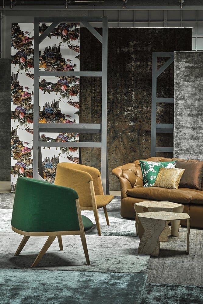 MAFALDA Butaca con brazos By Moroso | design Patricia Urquiola