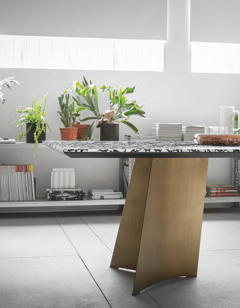 MAGGESE Rectangular table By Miniforms | design Paolo Cappello