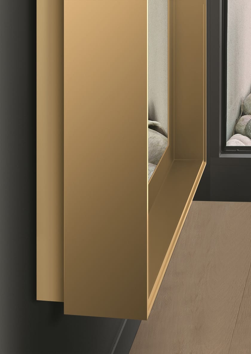 MAGIC Decorative radiator / mirror By K8 Radiatori | design Marco Pisati